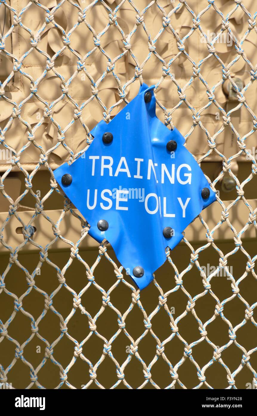 Training use only sign Stock Photo - Alamy