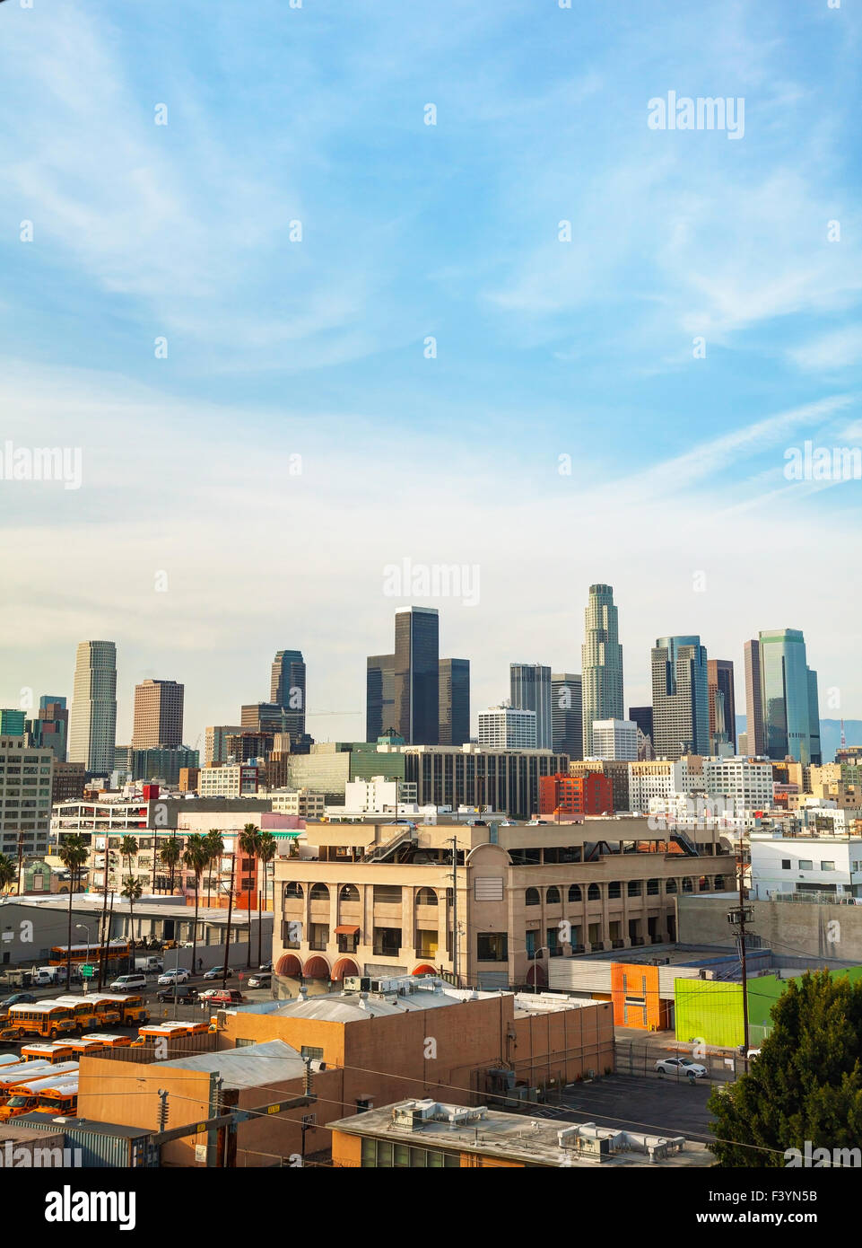Los Angeles cityscape Stock Photo - Alamy