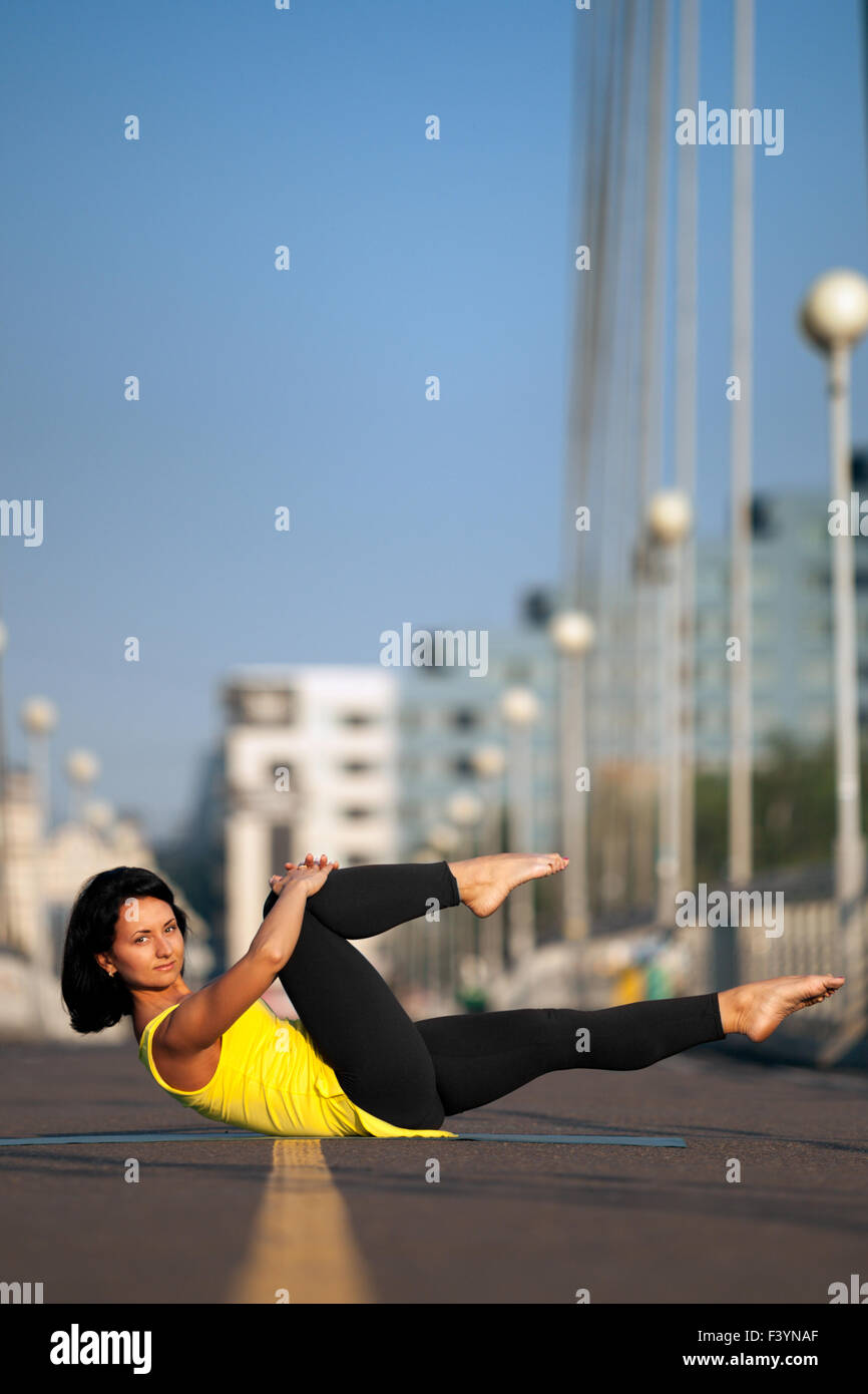 Aero stretching hi-res stock photography and images - Alamy
