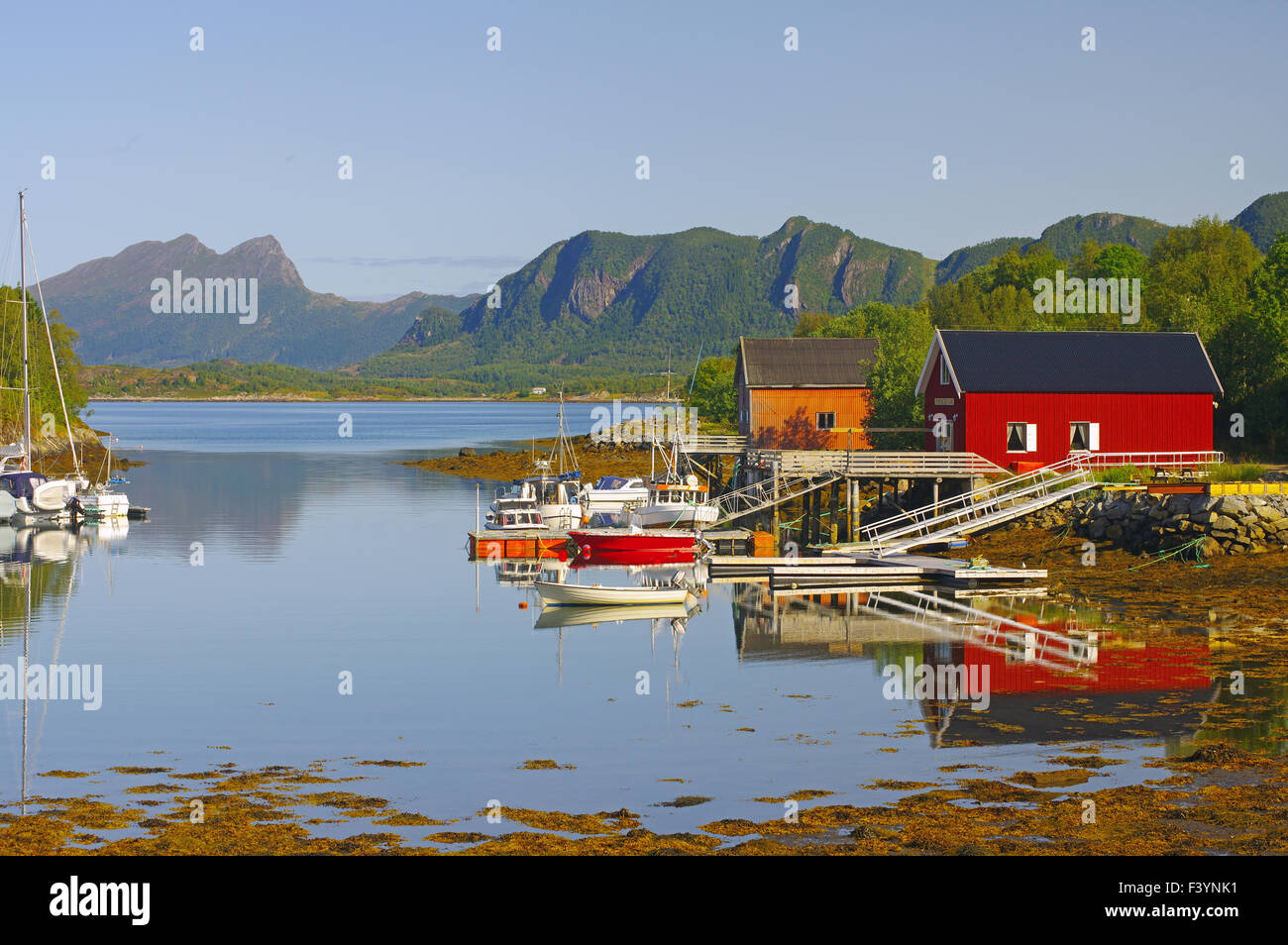 Afternoon mood in Halsa Stock Photo - Alamy