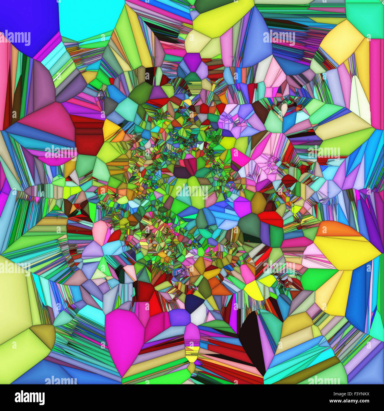 Creative mosaic background with a magnificent chaotic pattern in color ...