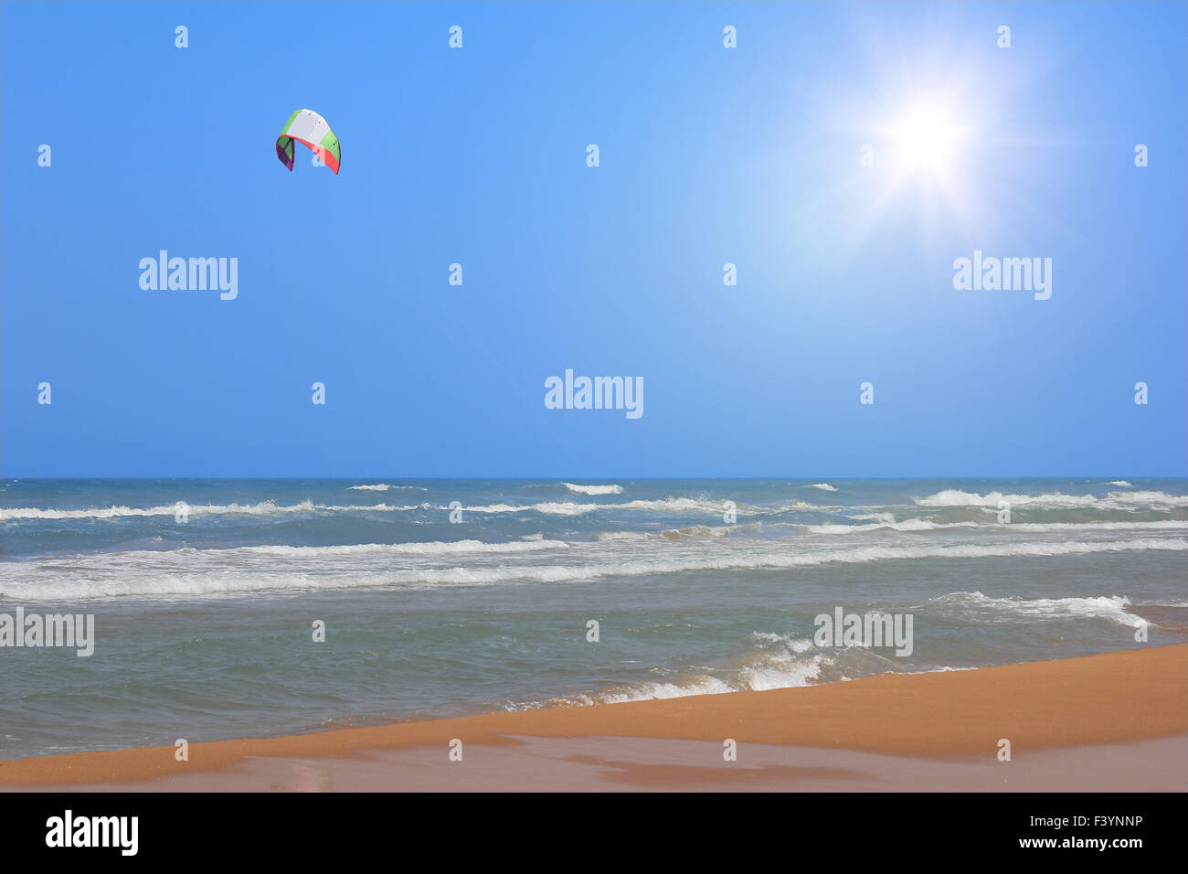 Sea and sun Stock Photo - Alamy
