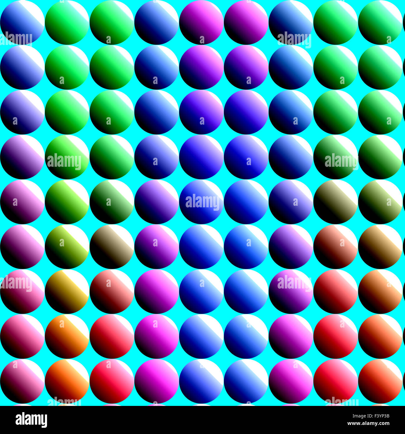 Multi-colored geometric background ball. Perspective Lights the oval ...