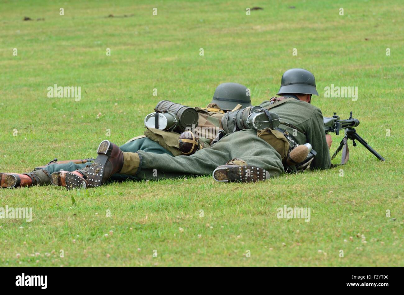 German soldier firing gun hi-res stock photography and images - Alamy