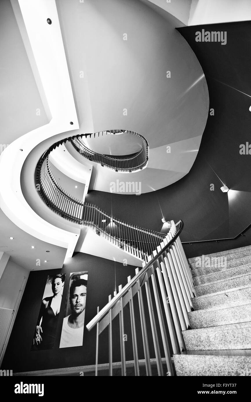 Circular stairs hi-res stock photography and images - Alamy