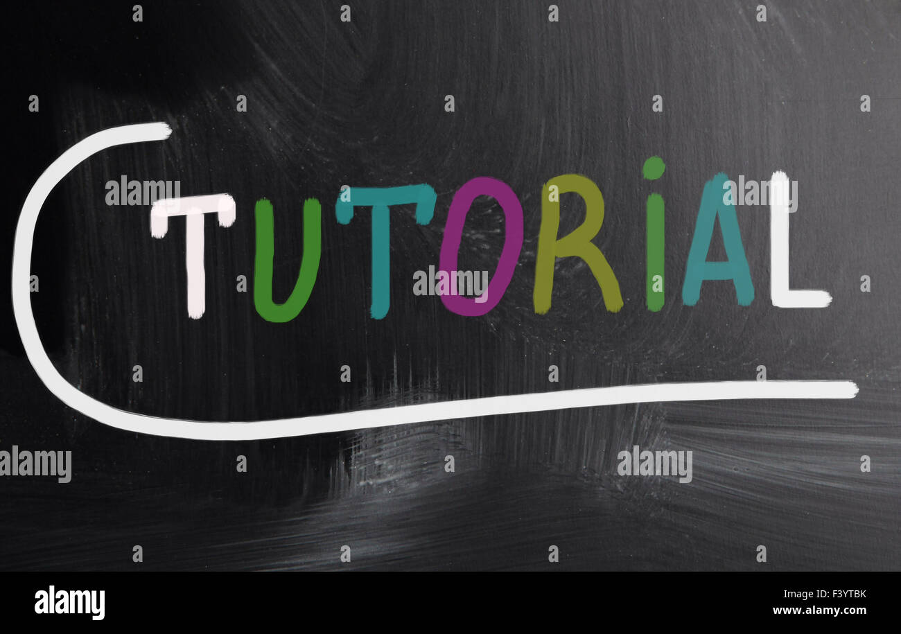 Tutorial smart hi-res stock photography and images - Alamy