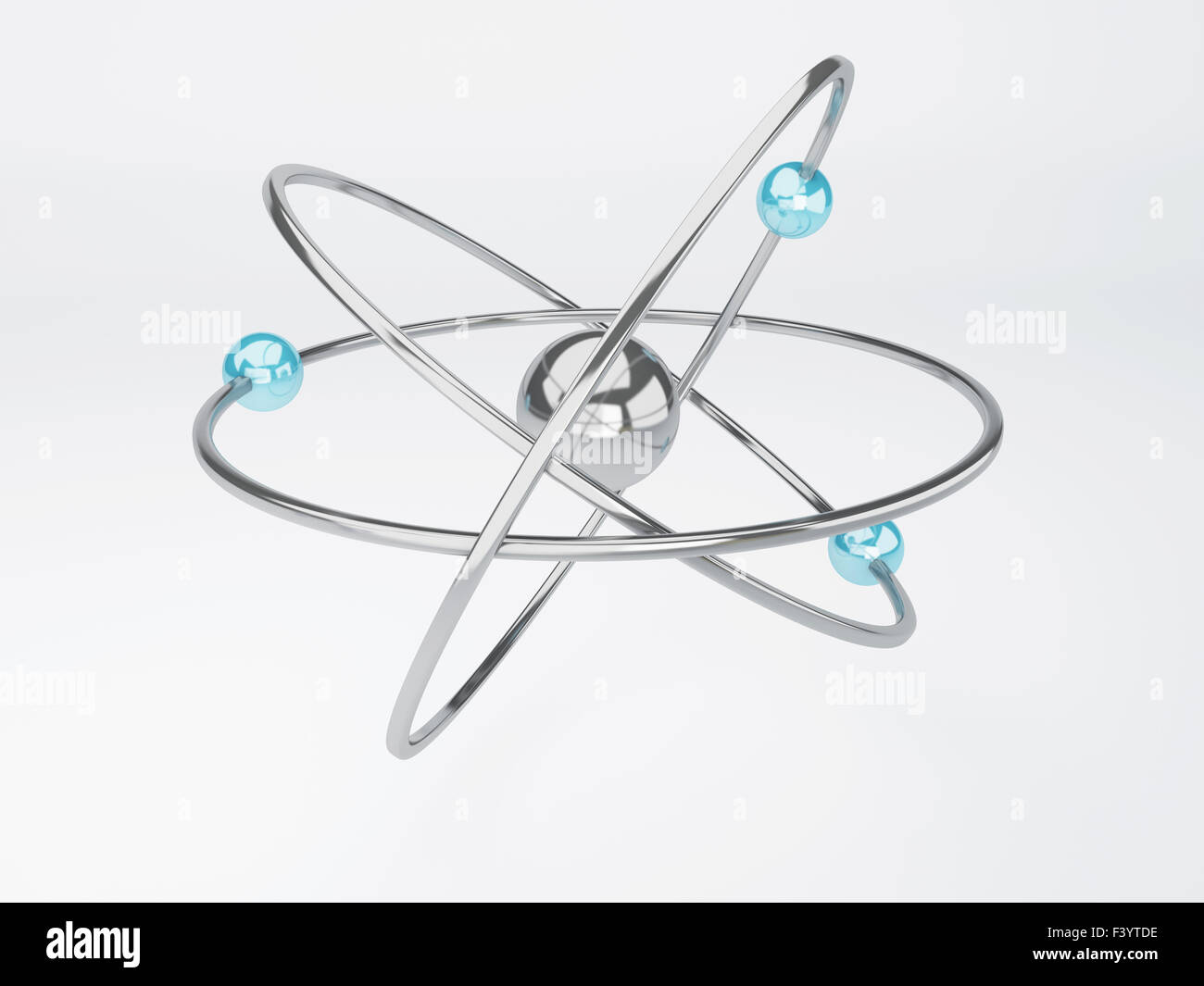molecule, atom on white background Stock Photo - Alamy