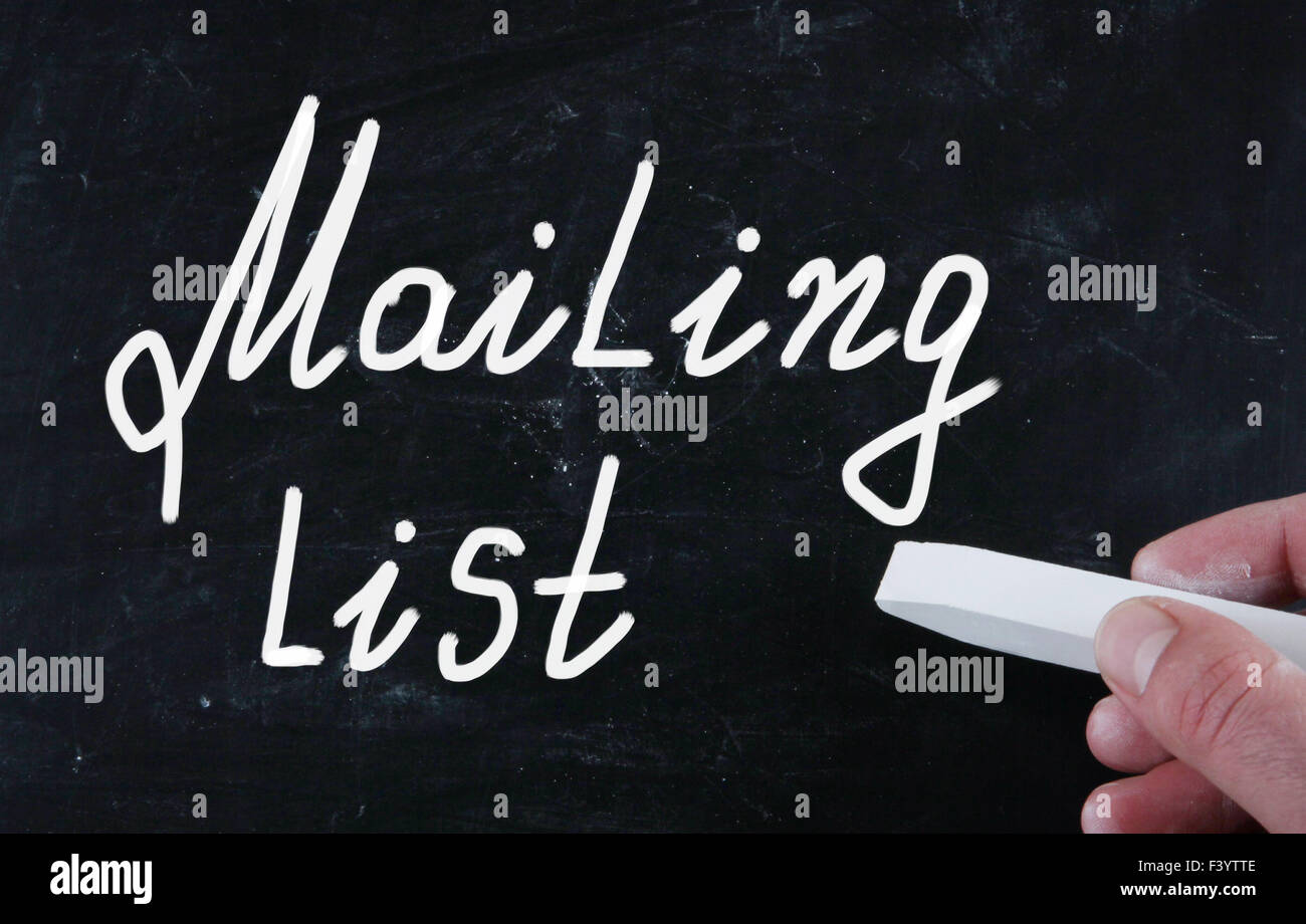 Client mail list hi-res stock photography and images - Alamy