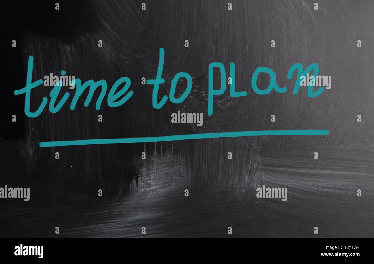 time to plan Stock Photo - Alamy