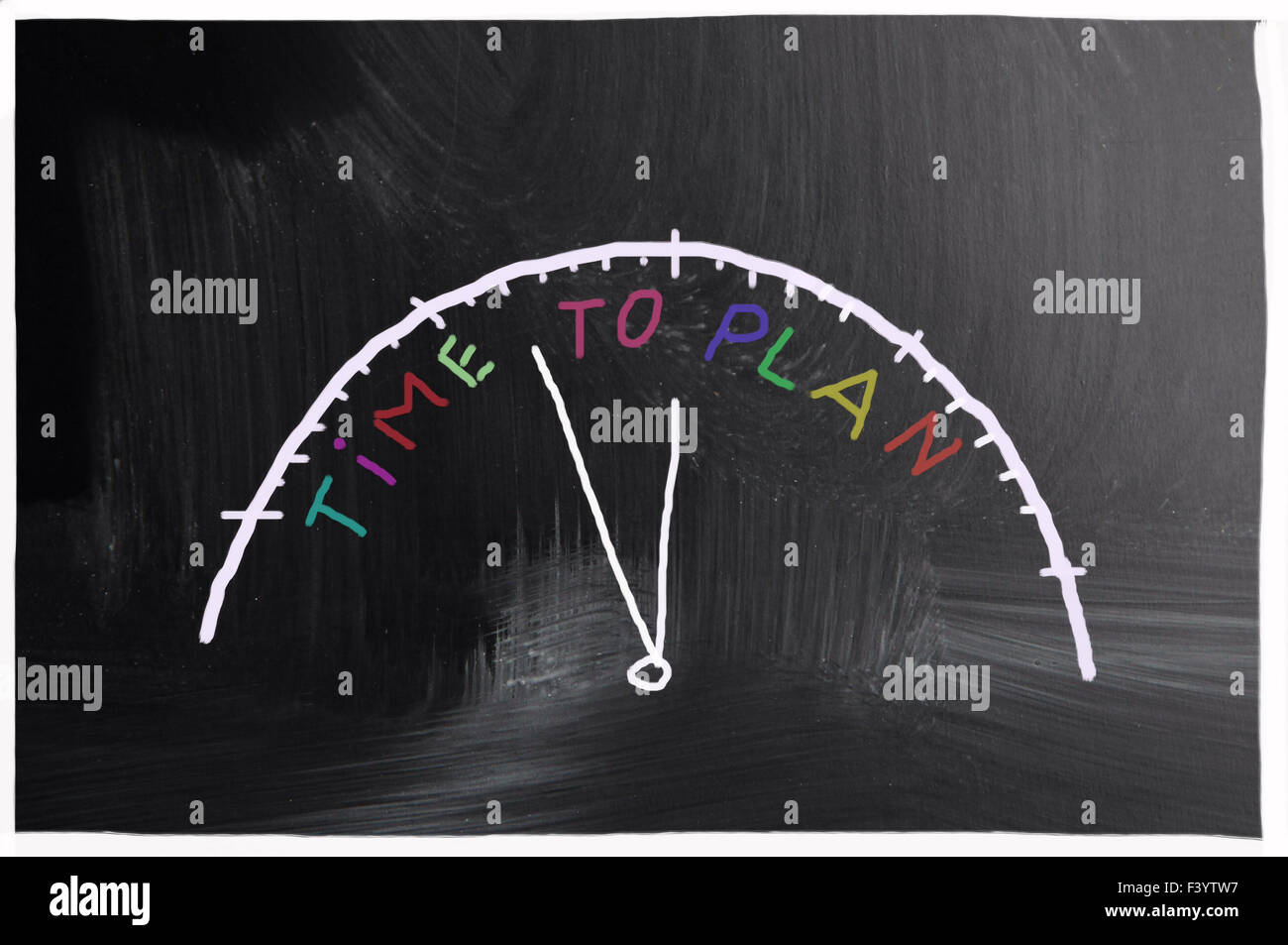 time to plan concept Stock Photo - Alamy