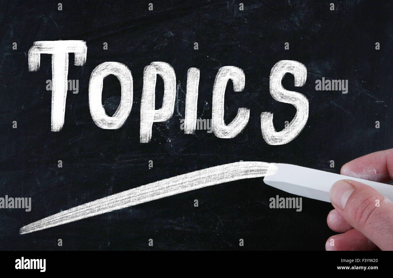 Subject topics hi-res stock photography and images - Alamy