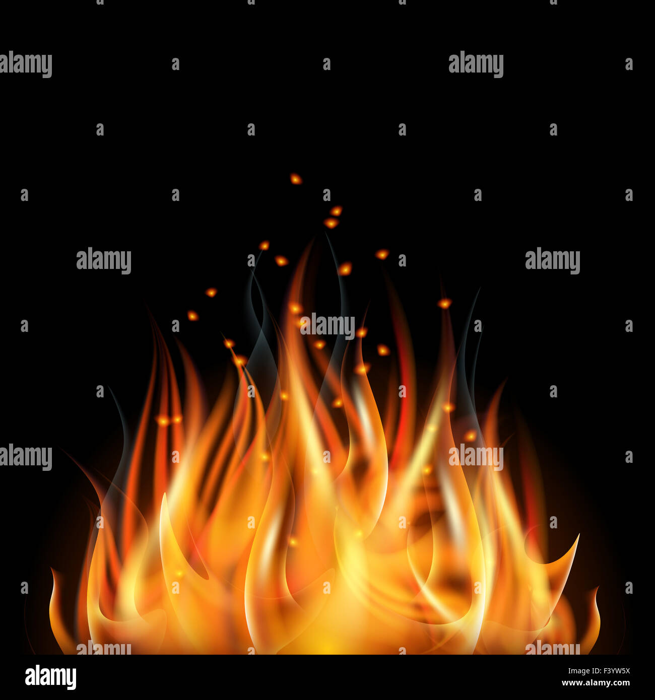 Dark fire hi-res stock photography and images - Alamy