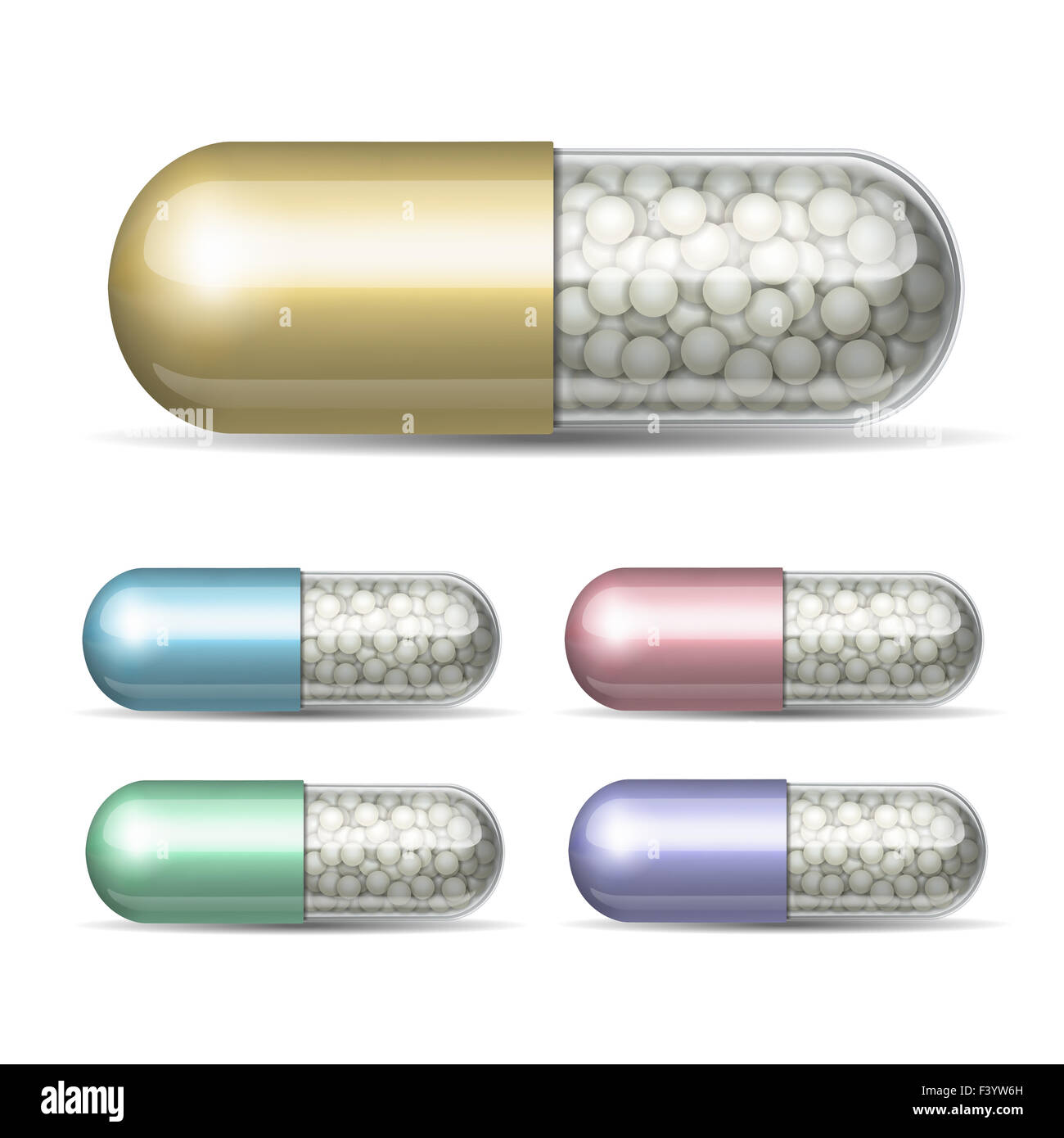 Medical hospital set Cut Out Stock Images & Pictures - Alamy