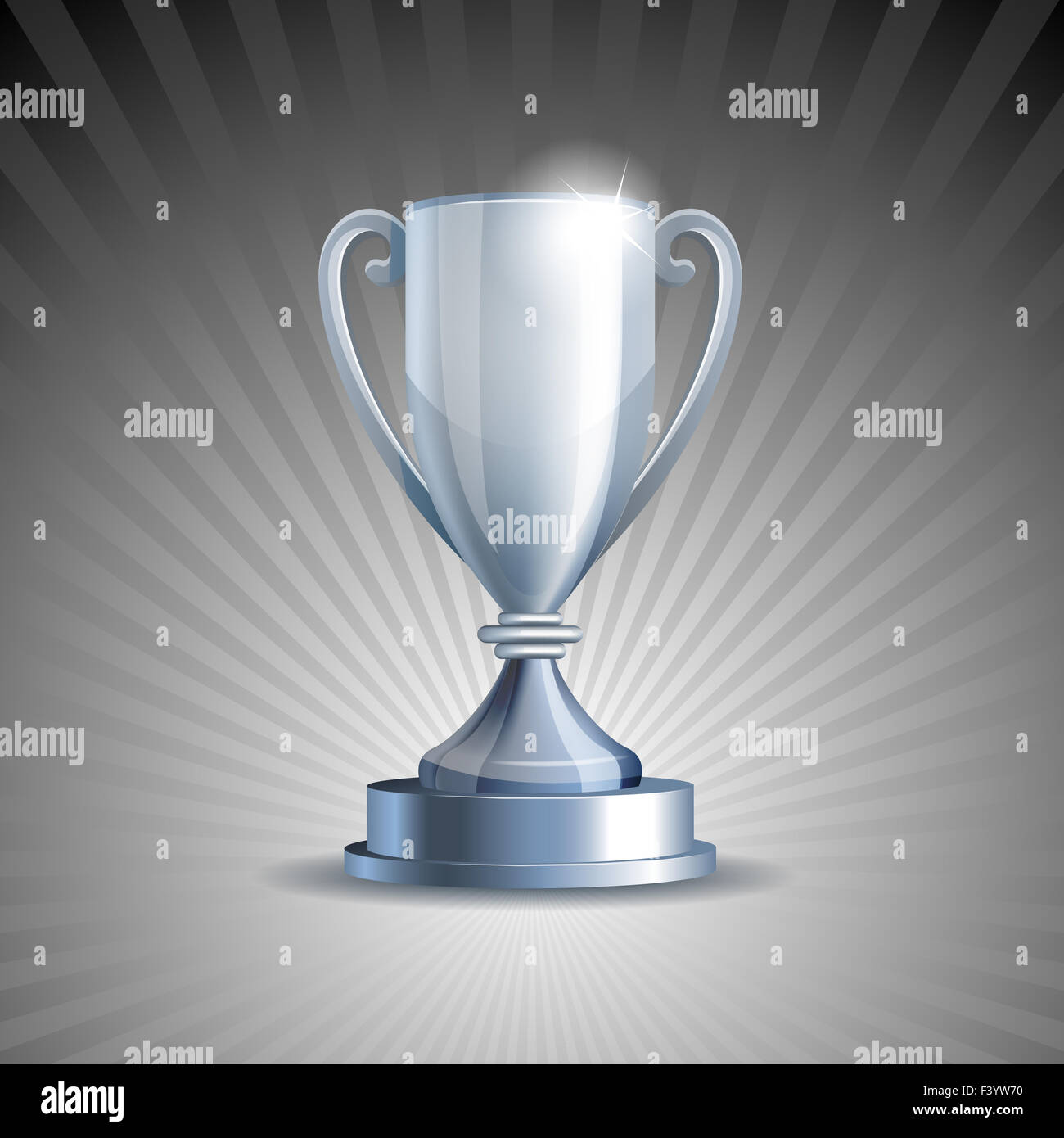Silver trophy cup hi-res stock photography and images - Alamy