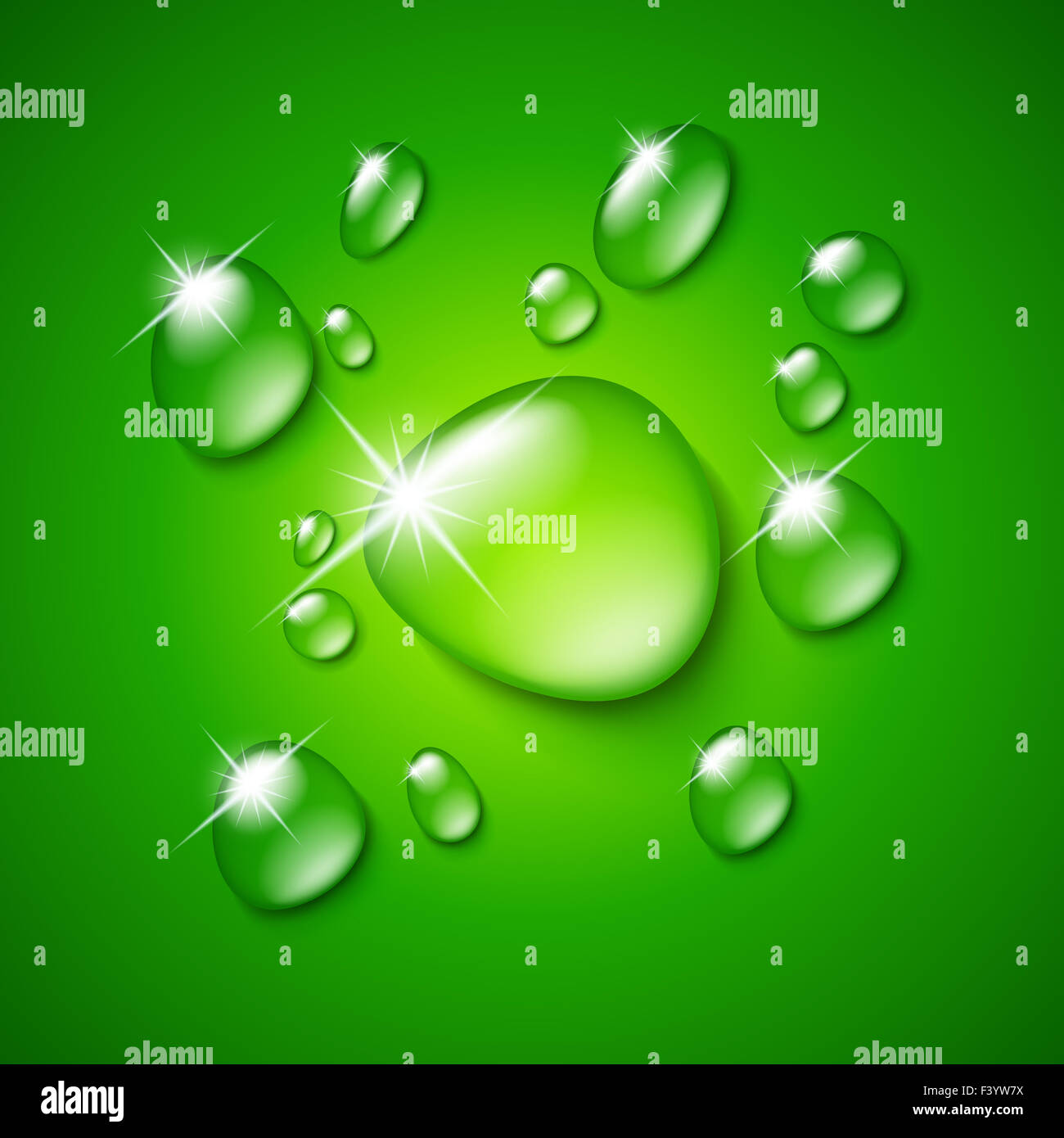 Transparent water drop Stock Photo - Alamy