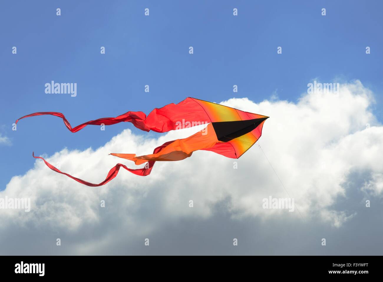 Large flying kite sky hi-res stock photography and images - Alamy