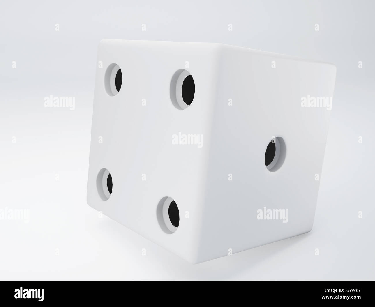 3d render rolling dice motion hi-res stock photography and images - Alamy