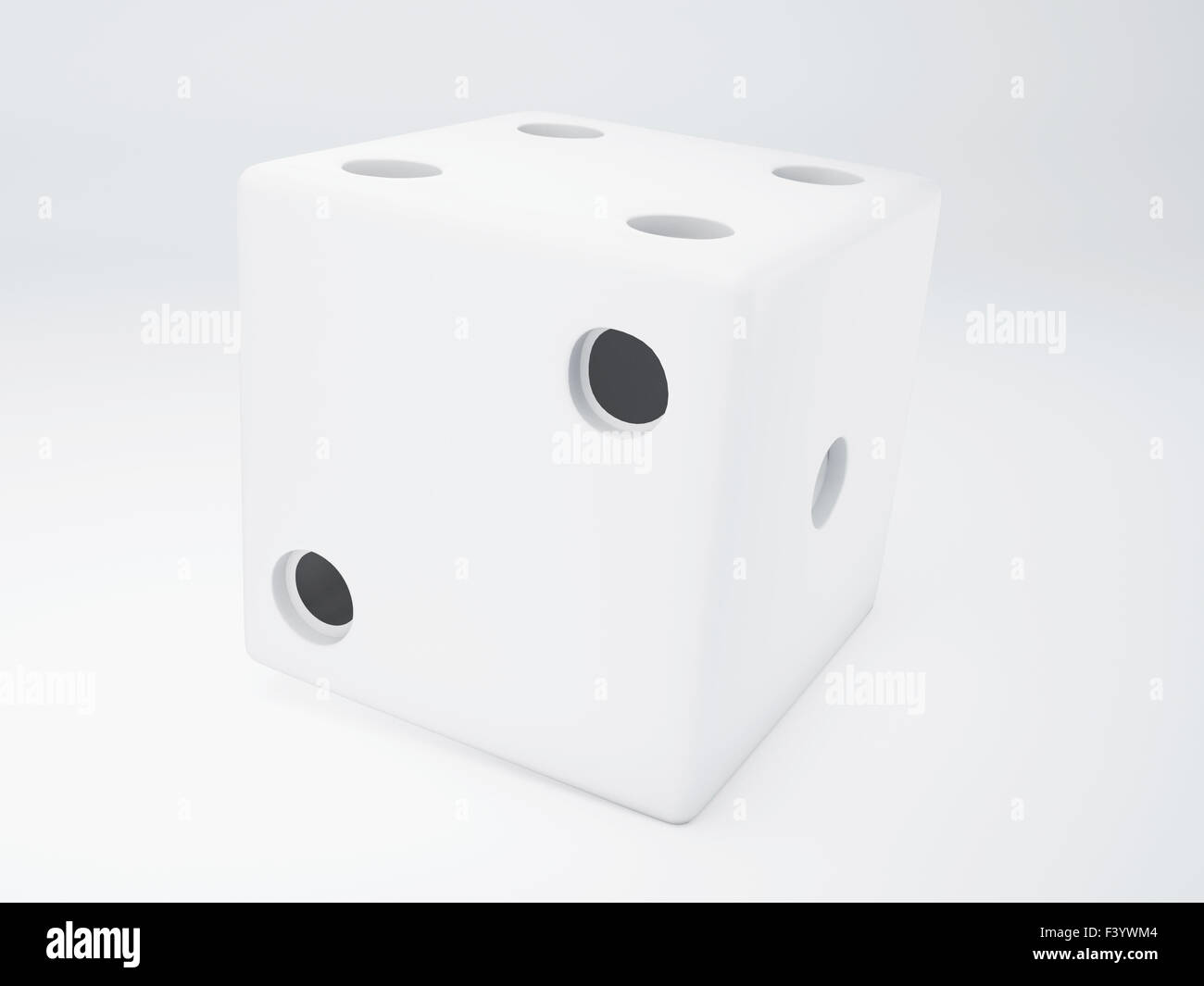 3d render rolling dice motion hi-res stock photography and images - Alamy