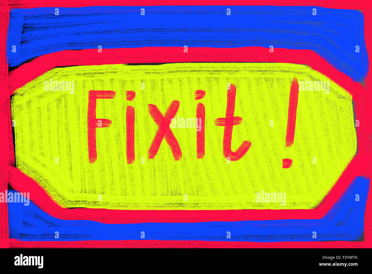 fix it concept Stock Photo - Alamy