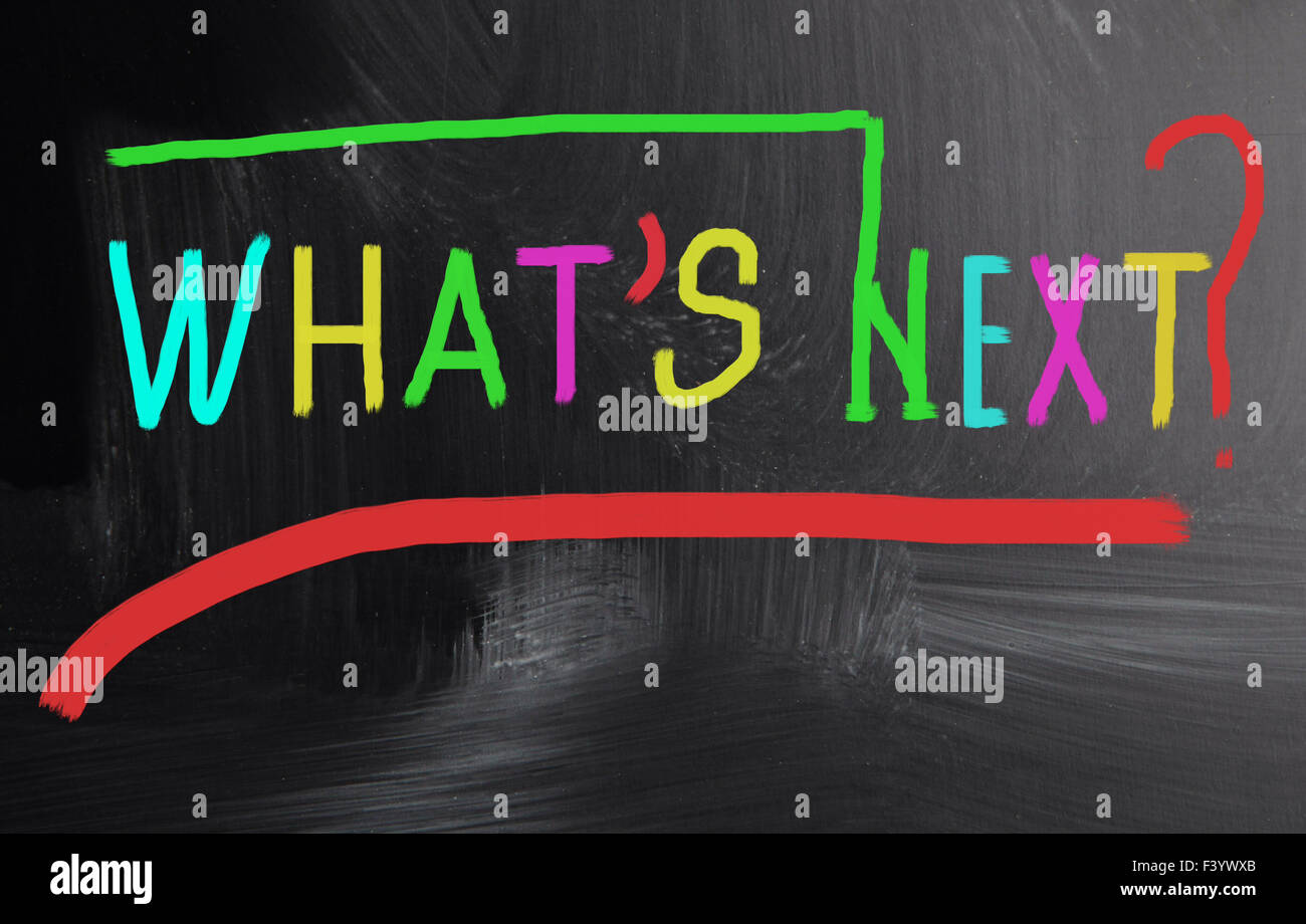 what's next concept Stock Photo - Alamy