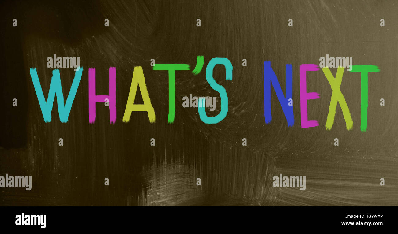 what's next concept Stock Photo - Alamy
