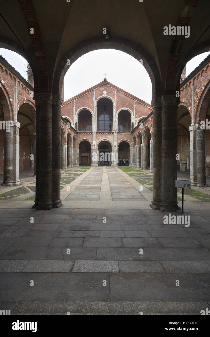 St ambrogio basilica hi-res stock photography and images - Alamy