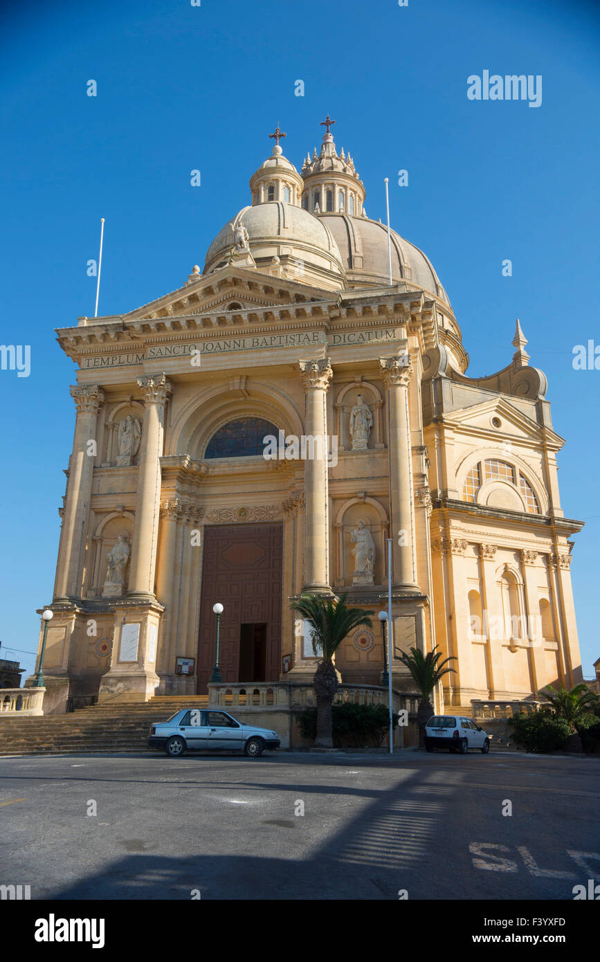Xewkija church Gozo Stock Photo - Alamy