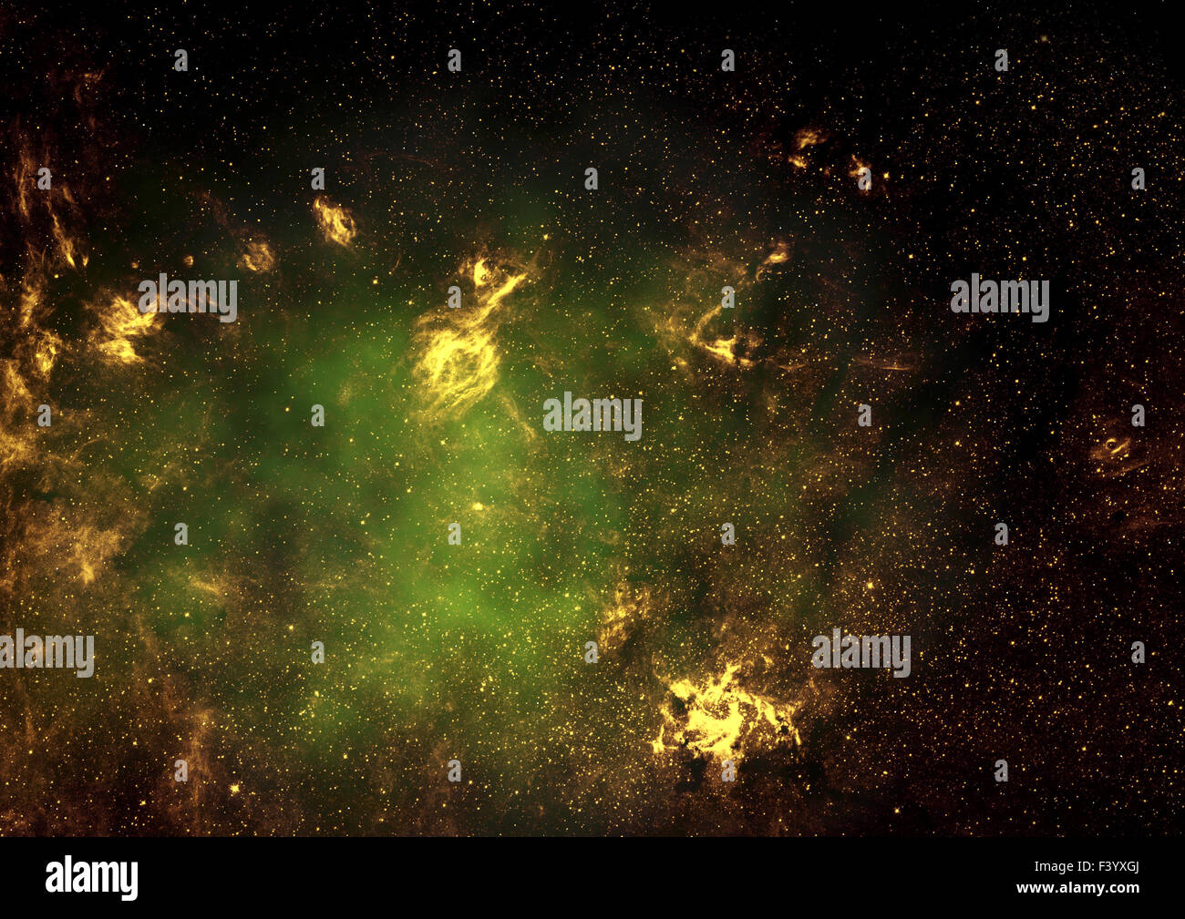 Star field in space and a nebulae Stock Photo - Alamy