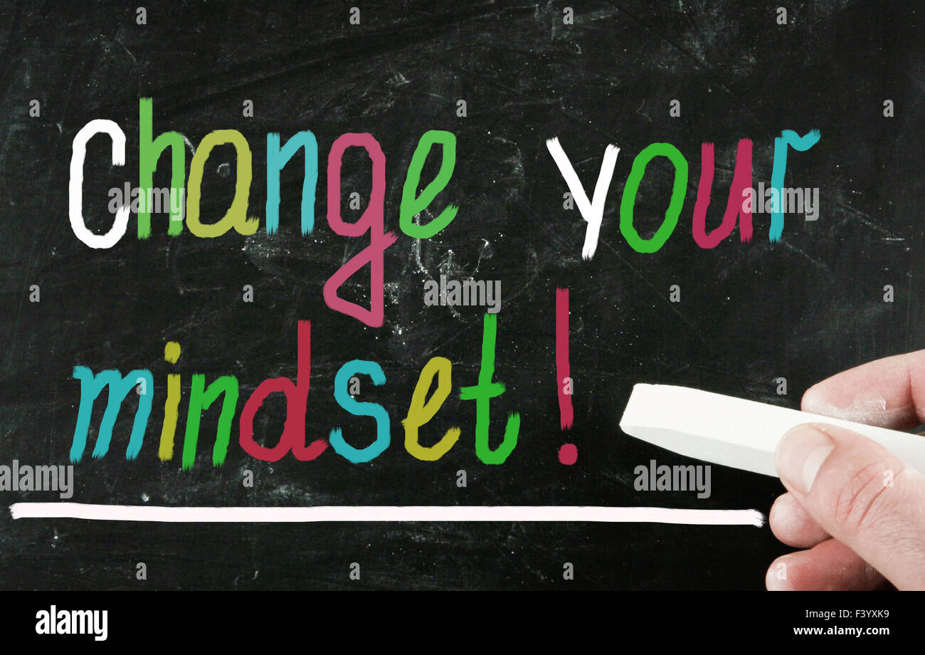 change your mindset concept Stock Photo - Alamy