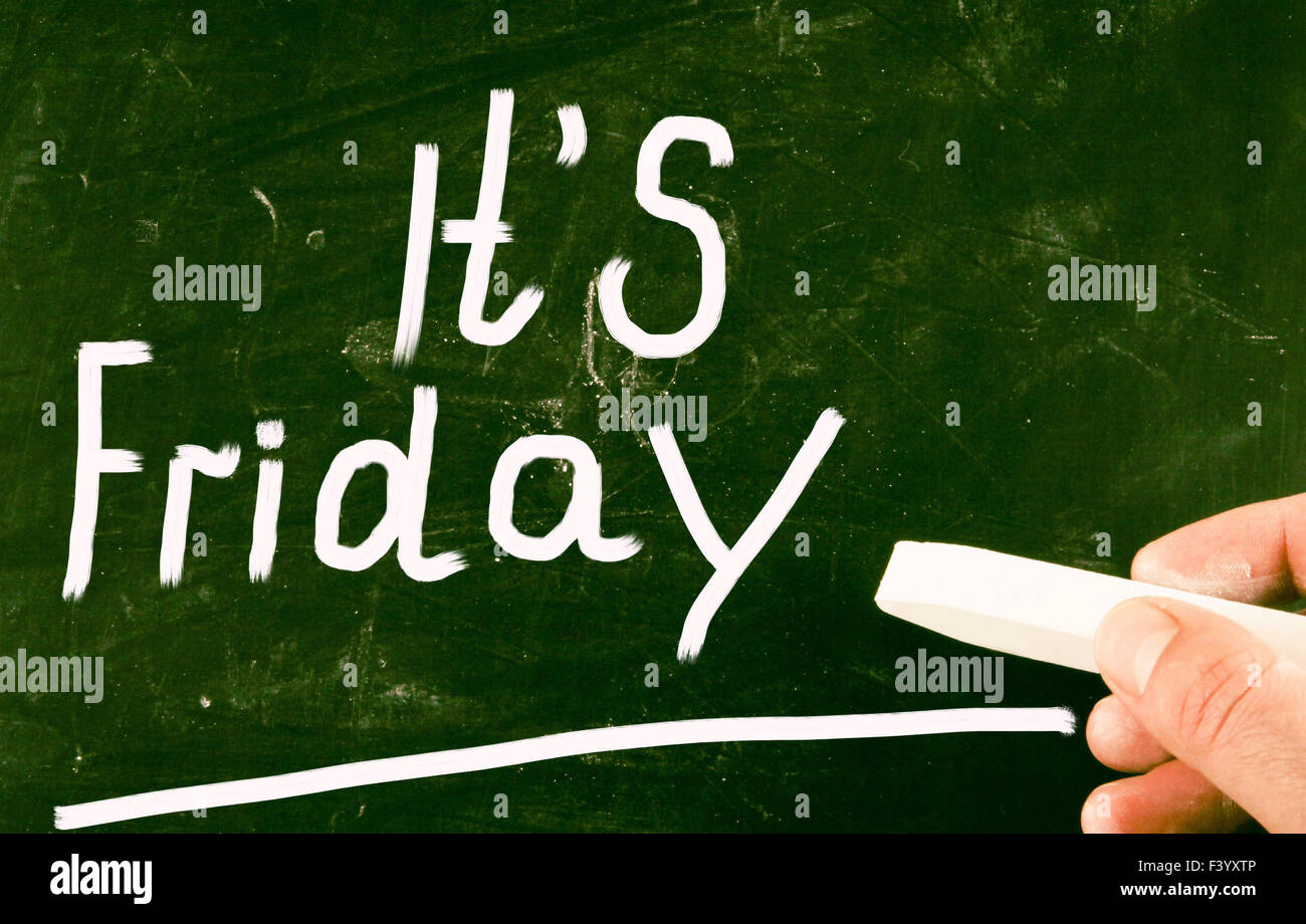 it's friday concept Stock Photo - Alamy