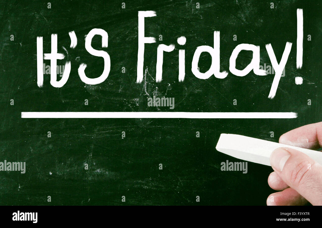 it's friday concept Stock Photo - Alamy