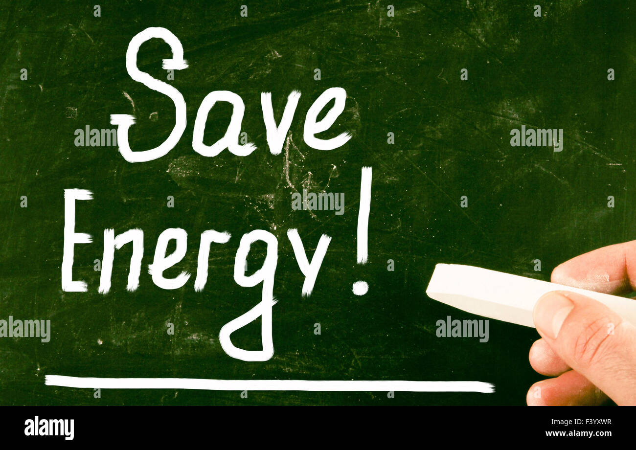save energy concept Stock Photo - Alamy