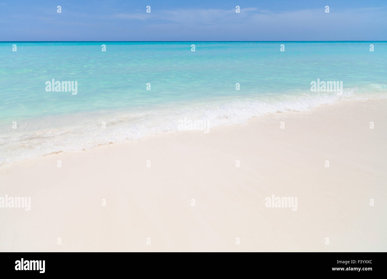 Cuba beach by the sea Stock Photo - Alamy