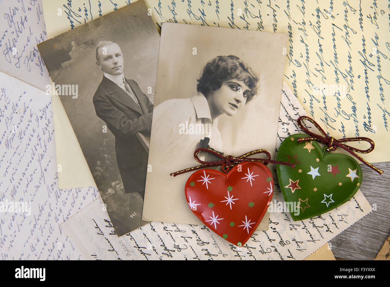 Old Letters and Photos Stock Photo - Alamy