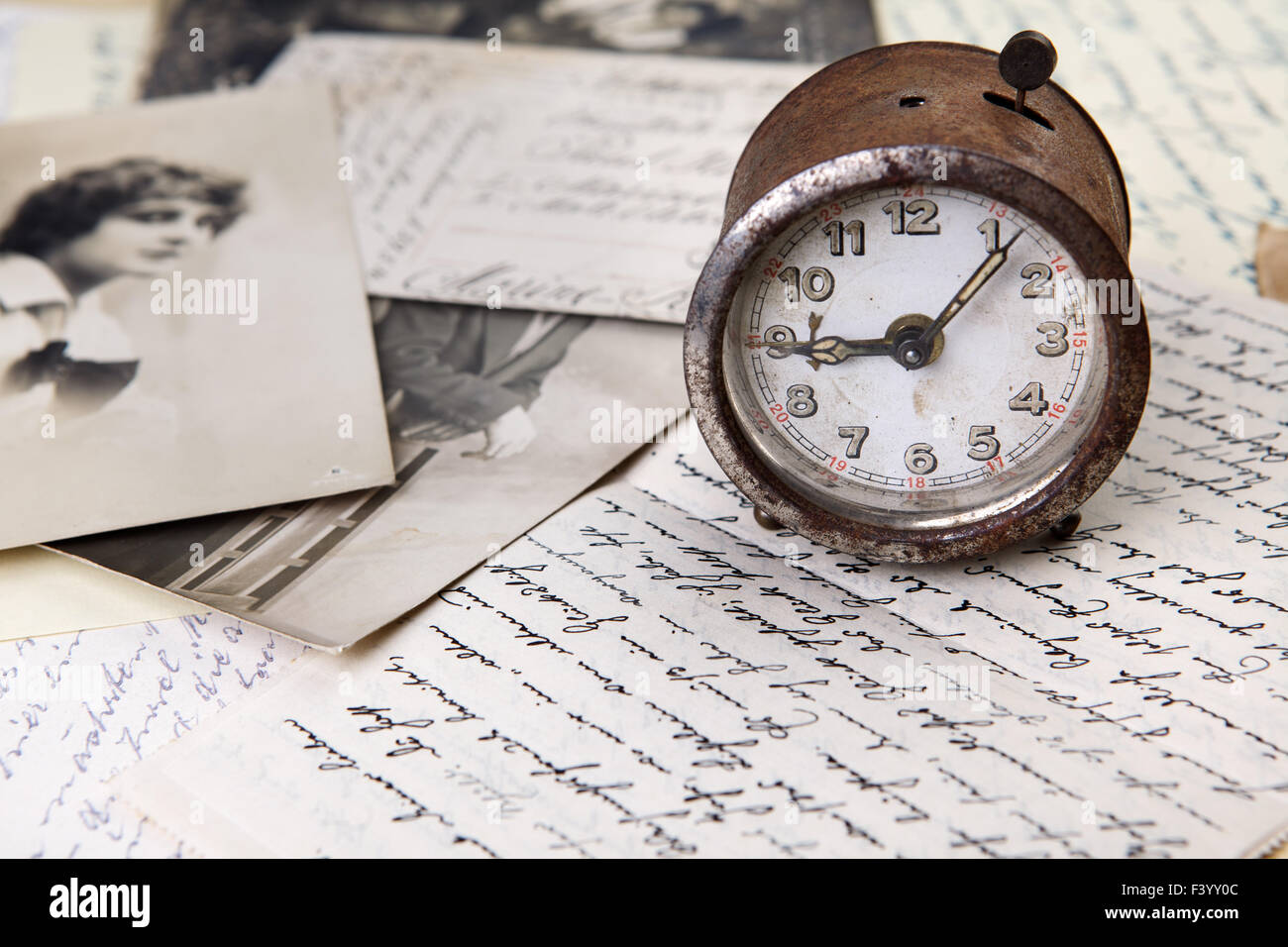 Hand written letters hi-res stock photography and images - Alamy
