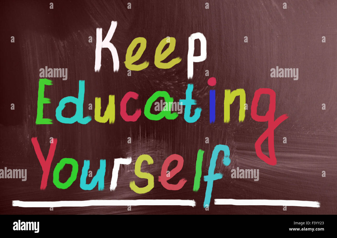 Educating yourself hi-res stock photography and images - Alamy