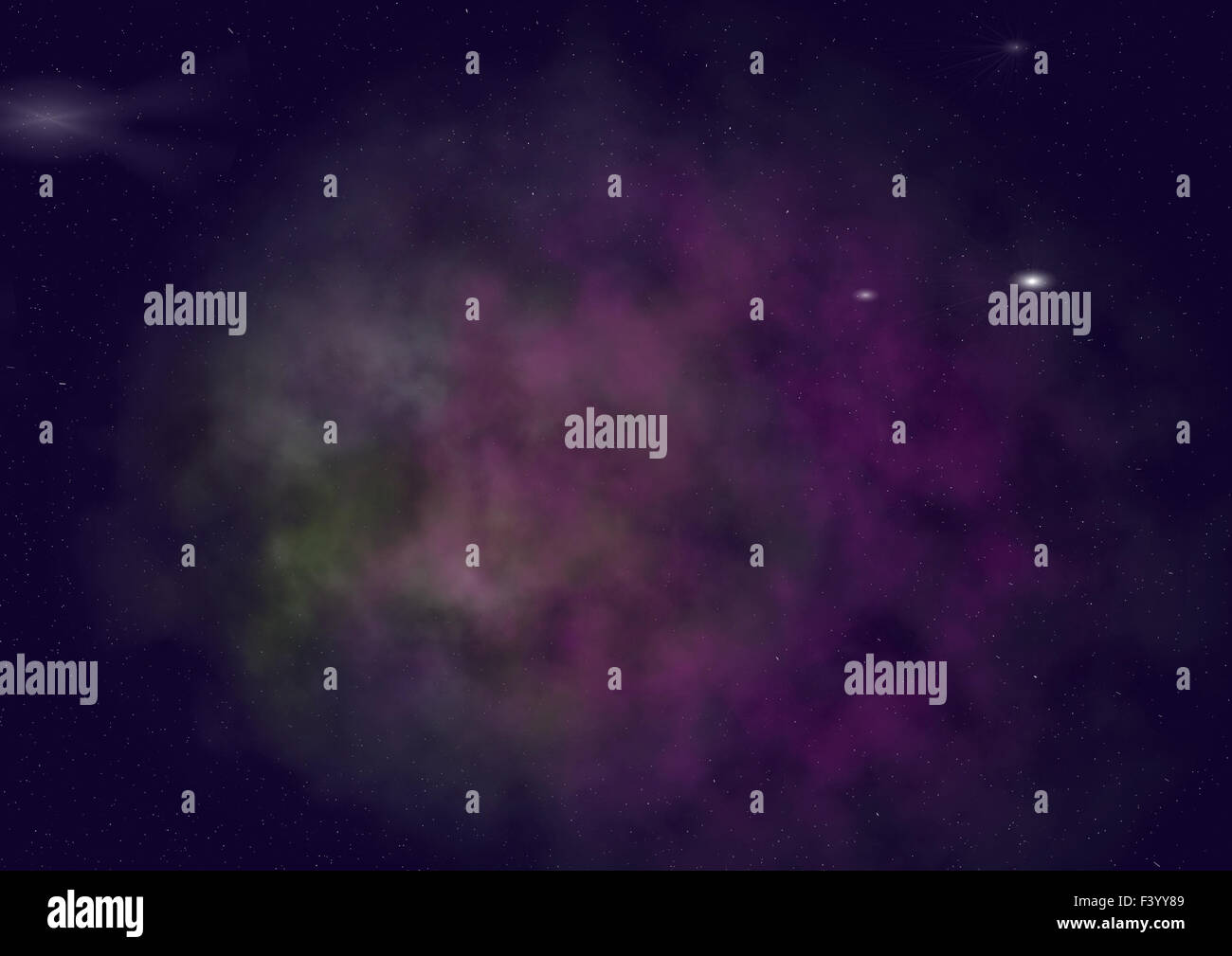 Being shone nebula Stock Photo - Alamy