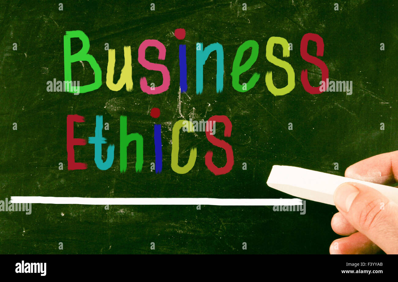 business ethics concept Stock Photo - Alamy