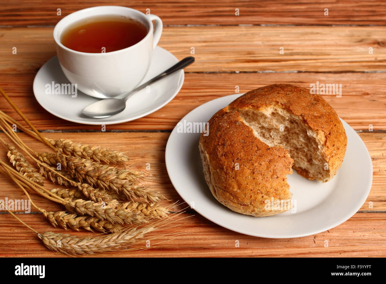 Graham Bread Roll Stock Photo - Alamy