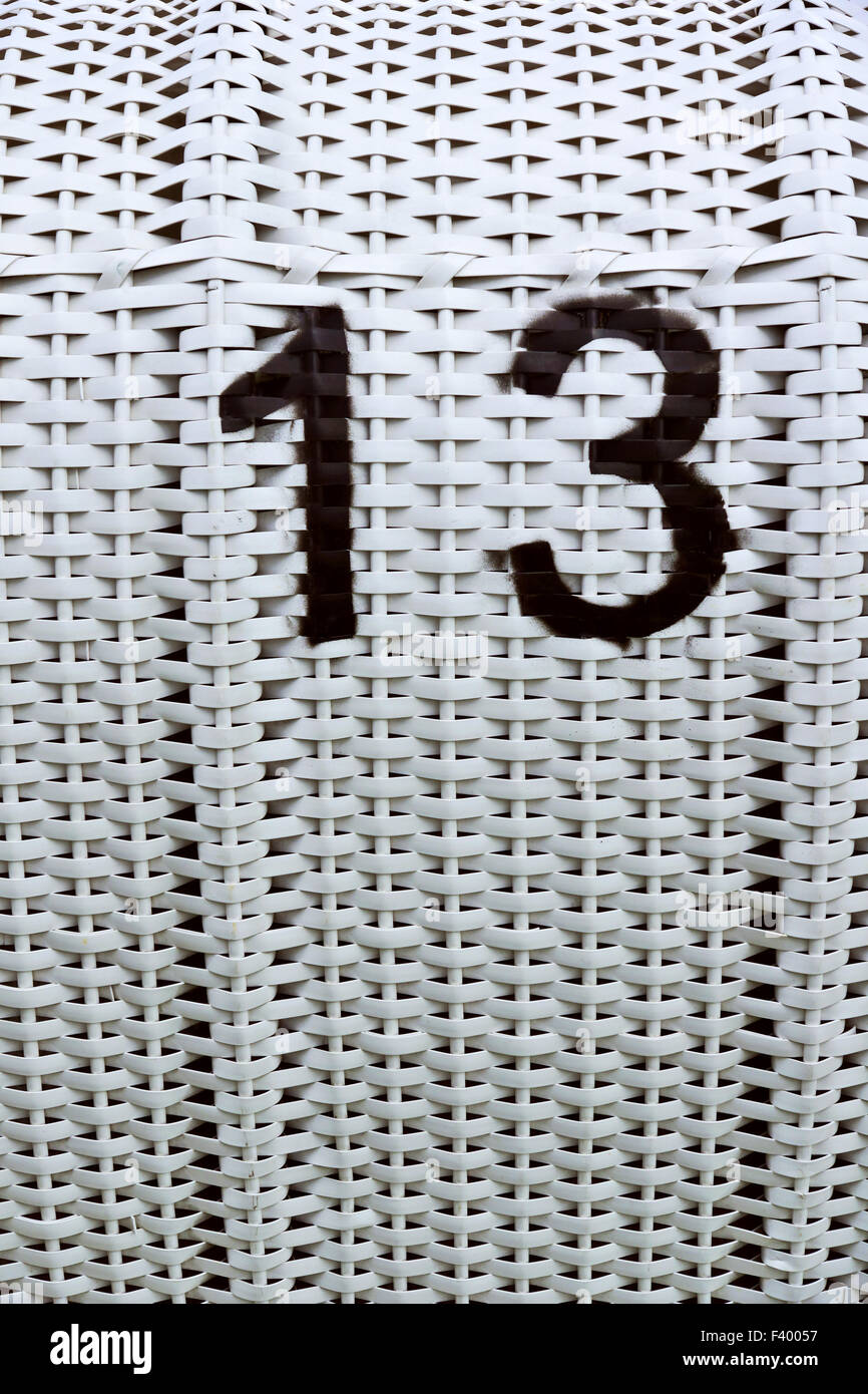 Beach Chair Number 13 Stock Photo - Alamy