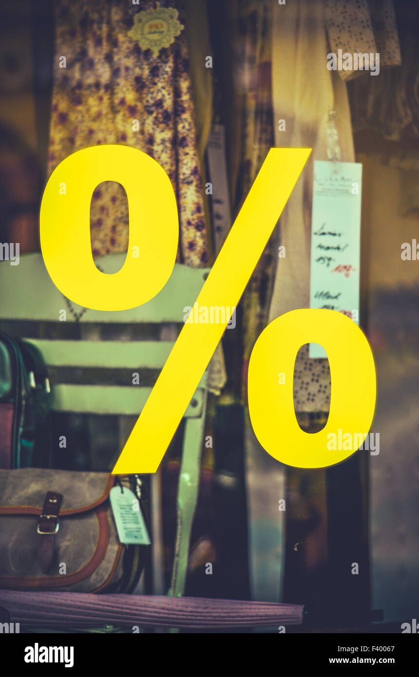 Vintage sale sign hi-res stock photography and images - Alamy