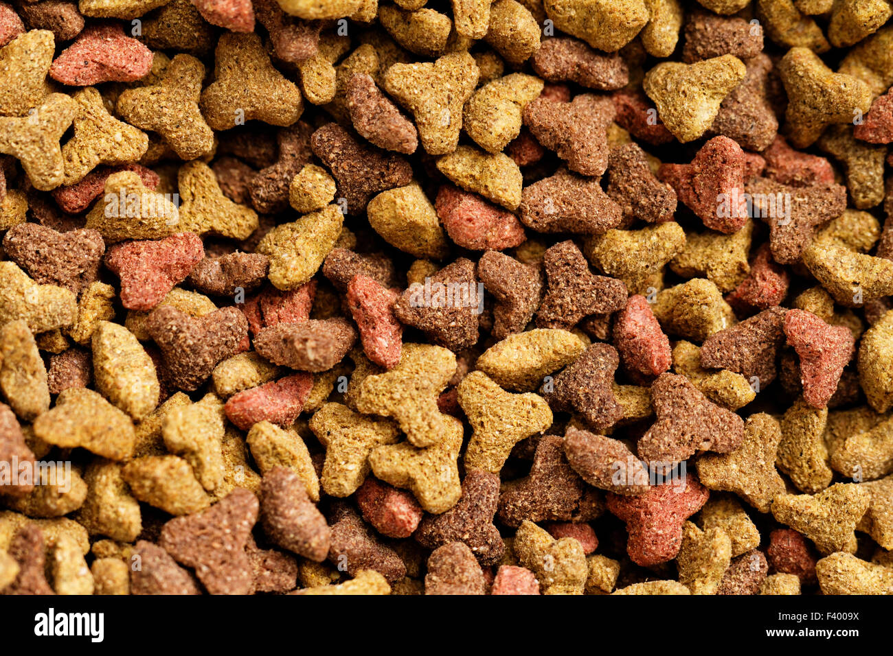 Close up photo of colorful pet food Stock Photo - Alamy