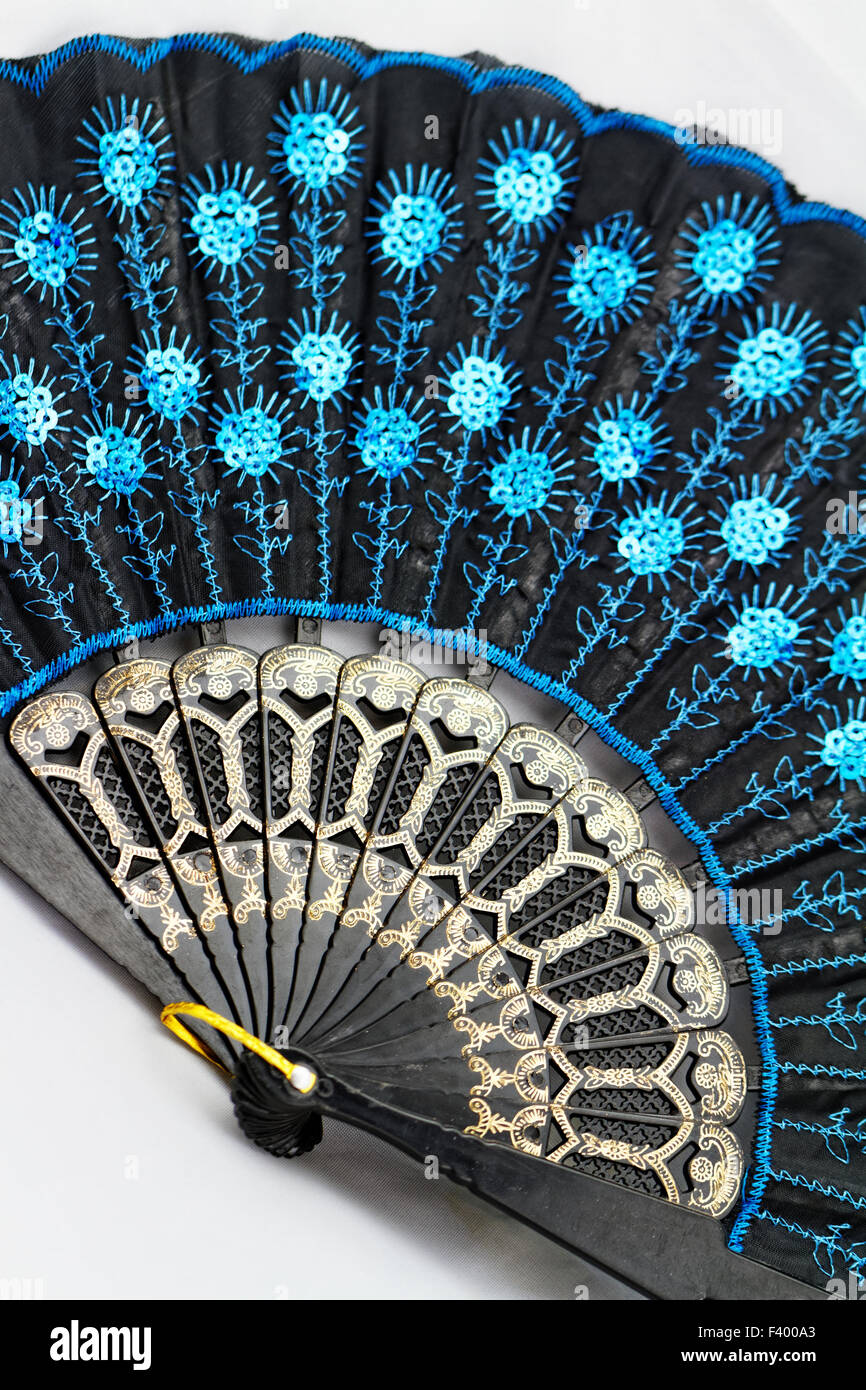 Photo of a beautiful and colorful fan Stock Photo - Alamy