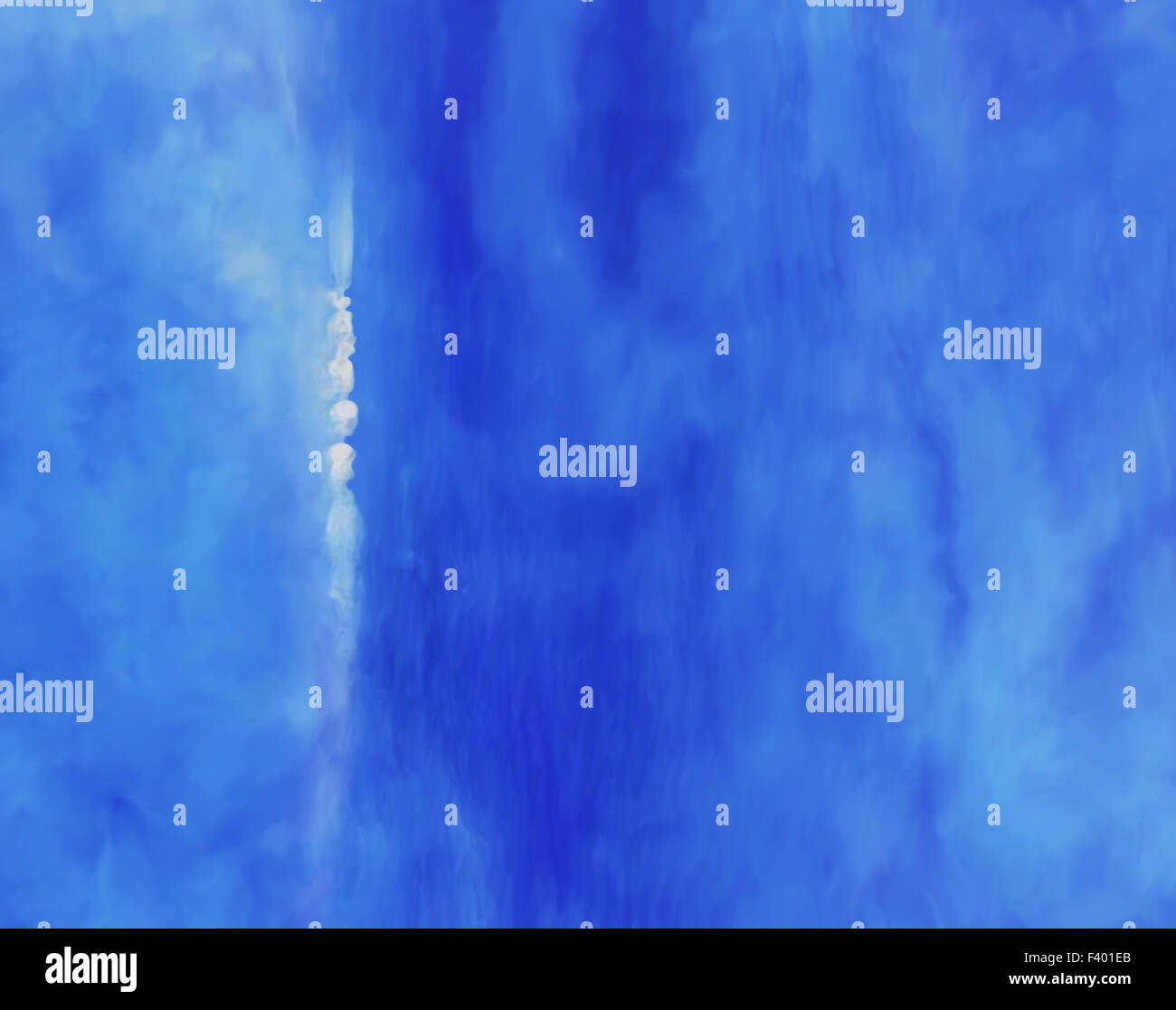 Blue abstract painting background Stock Photo - Alamy