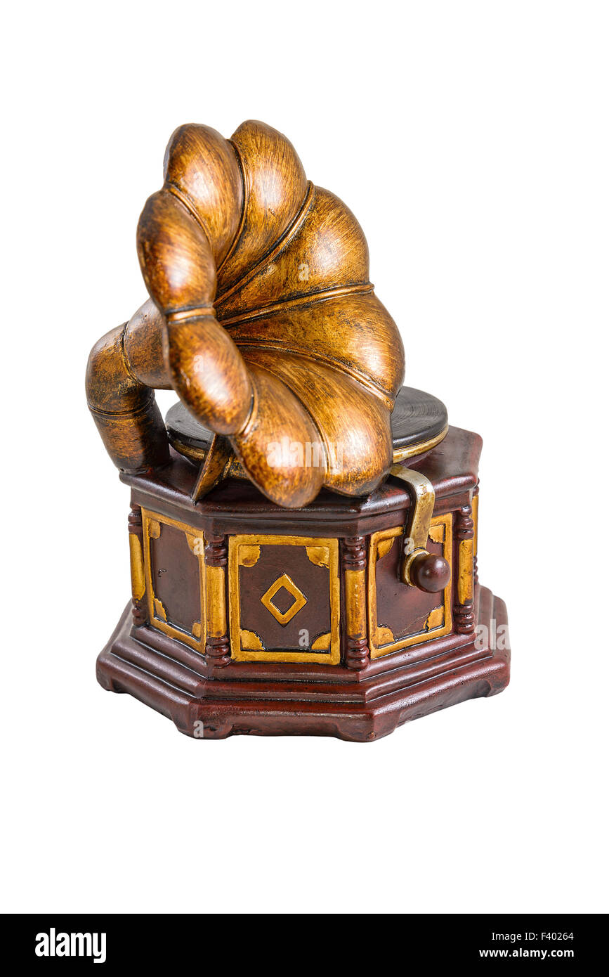 Antique gramophone Cut Out Stock Images & Pictures - Alamy