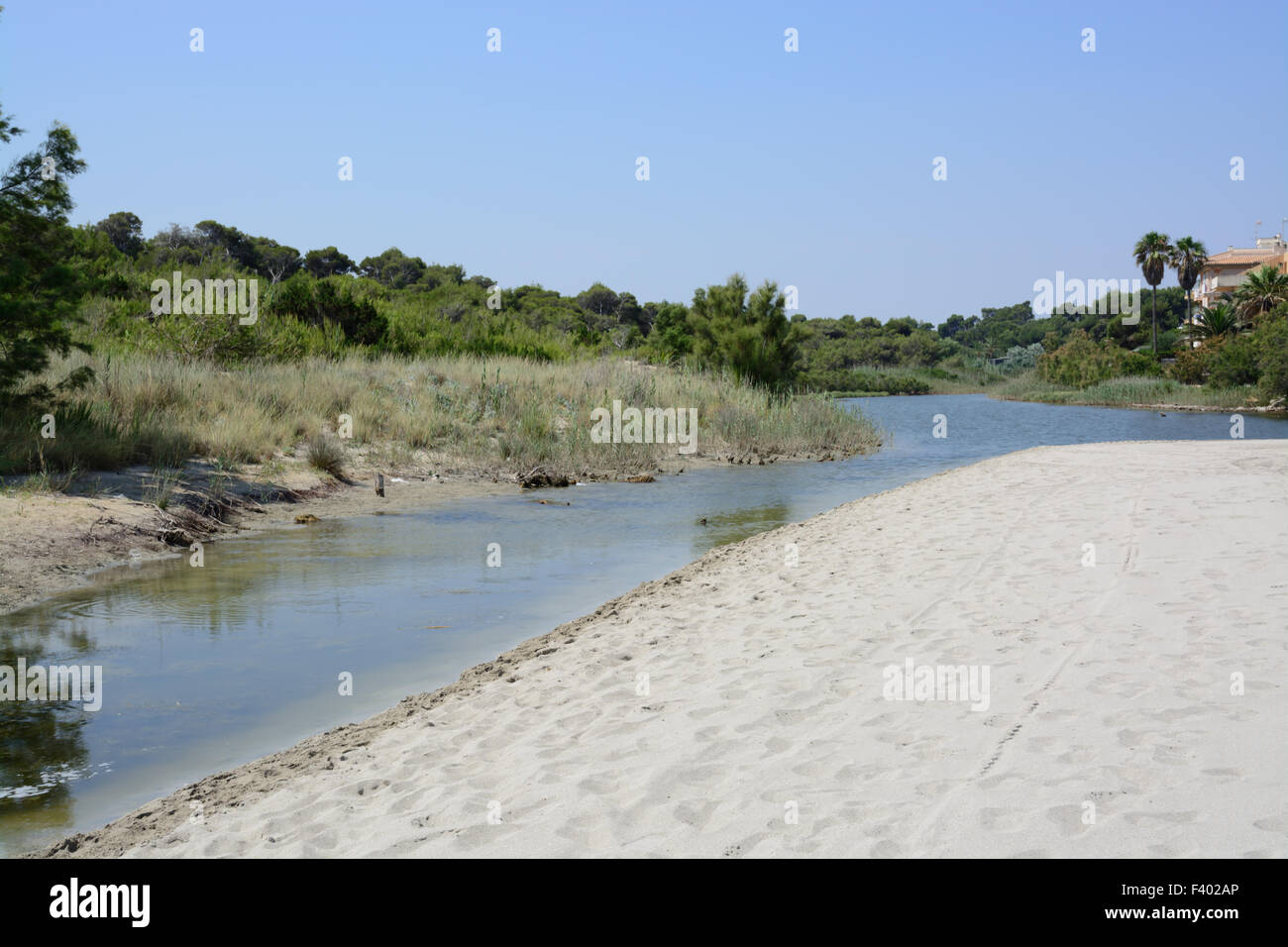 Son Baulo river Stock Photo - Alamy