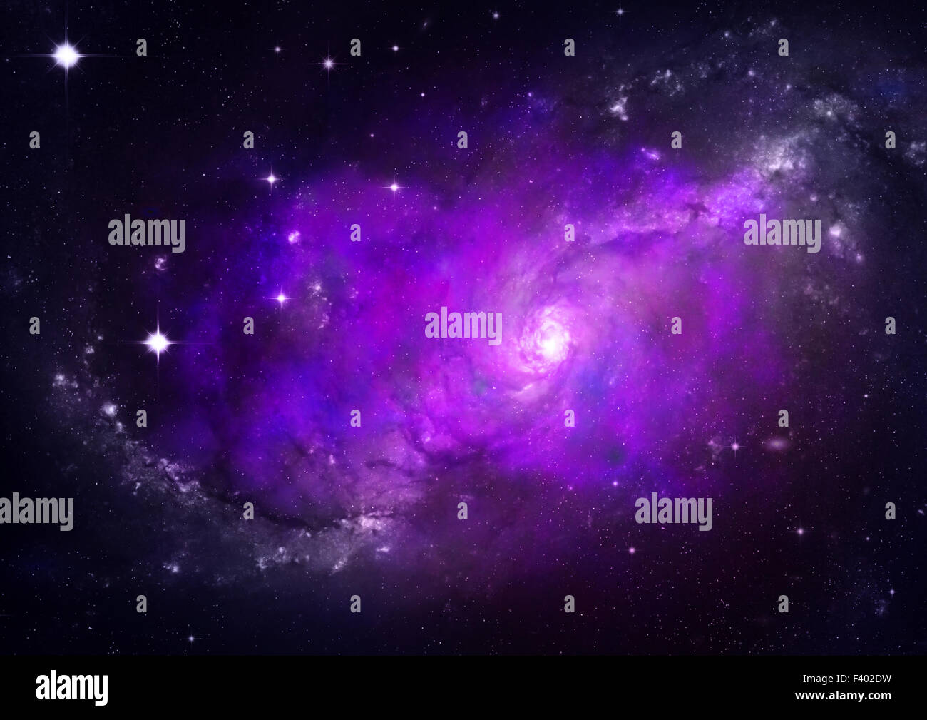Being shone nebula Stock Photo - Alamy