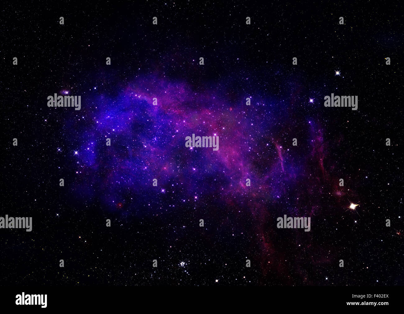 Small part of an infinite star field Stock Photo - Alamy