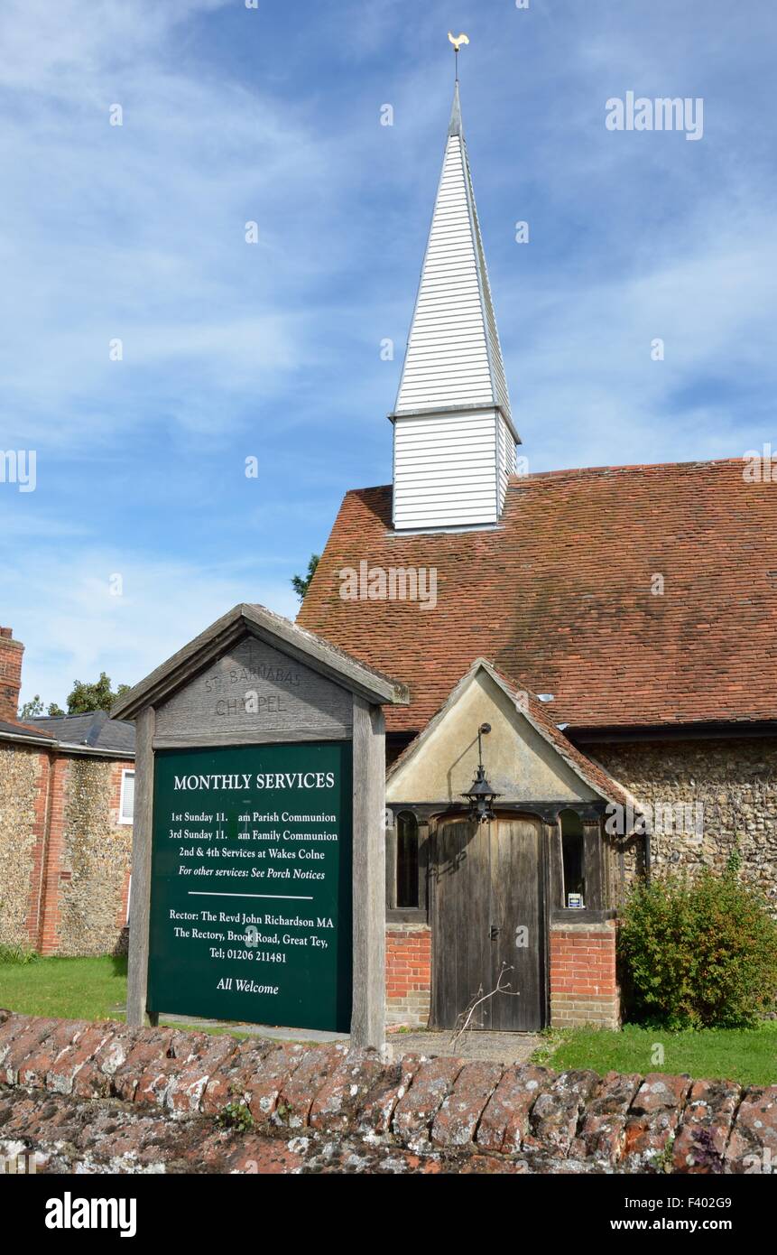 St barnabus church essex hi-res stock photography and images - Alamy