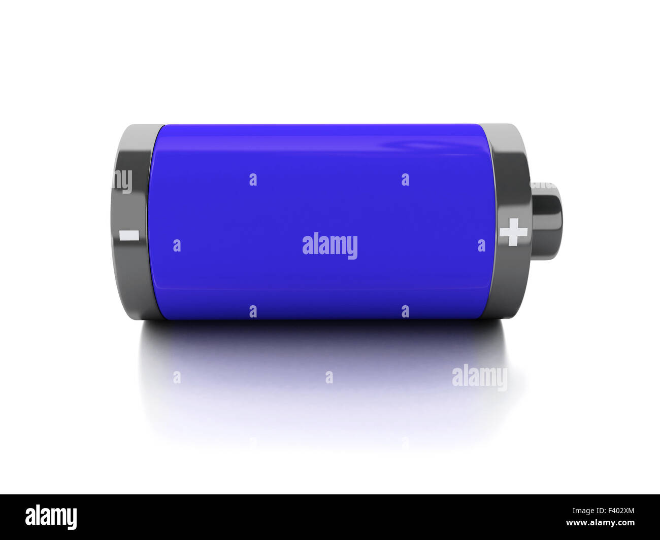 full battery 3d icon Stock Photo - Alamy